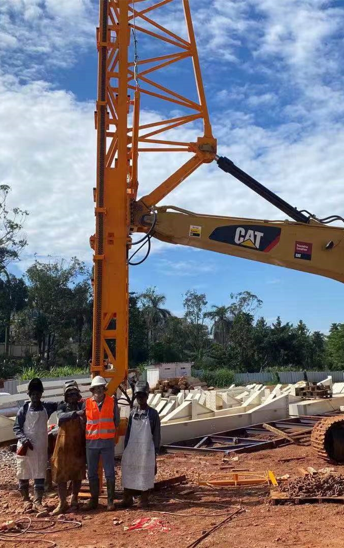 Vertical Wick Drain, Vacuum Preloading, PVD Mast, Tower Crane ...