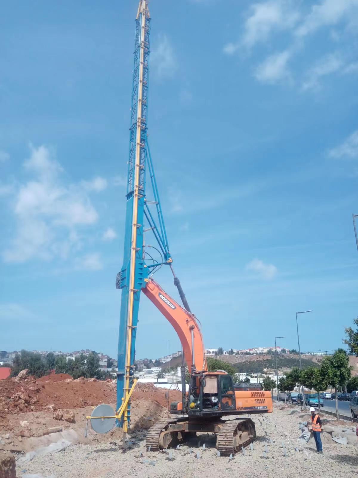 Vertical Wick Drain, Vacuum Preloading, PVD Mast, Tower Crane ...